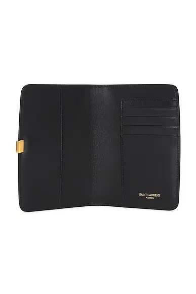 Saint Laurent Passport Case - Nero