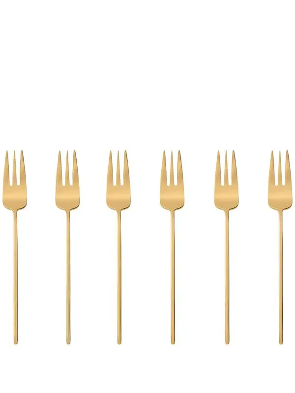 SAMBONET 100 Dessert Forks - Gold