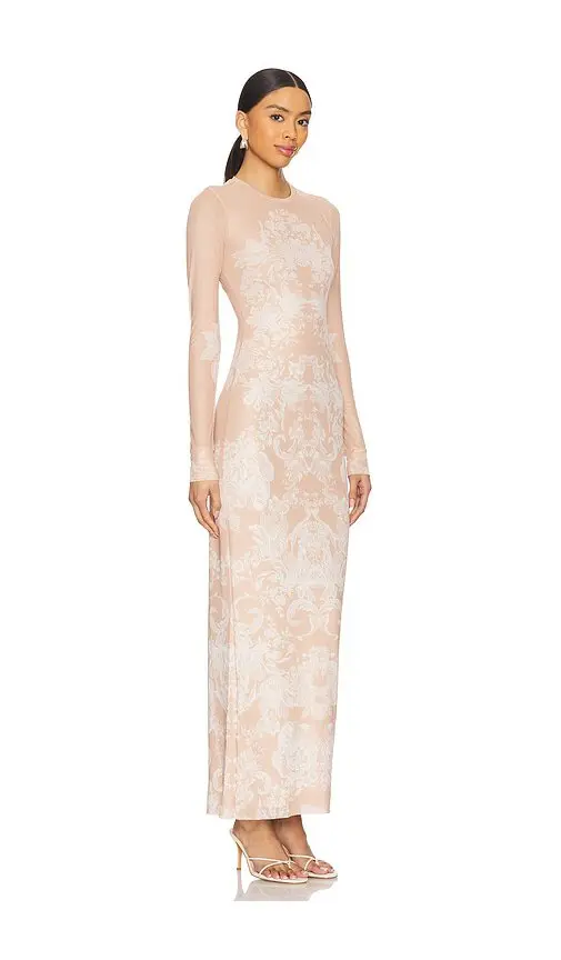 AFRM Didi Maxi Dress With Intricate Print