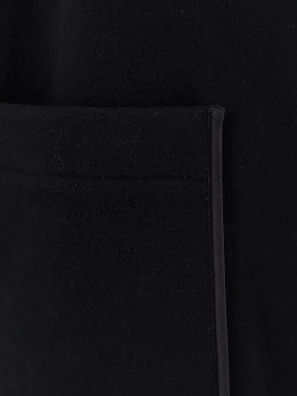 TOTEME Wool Blend Coat With Lateral Slits