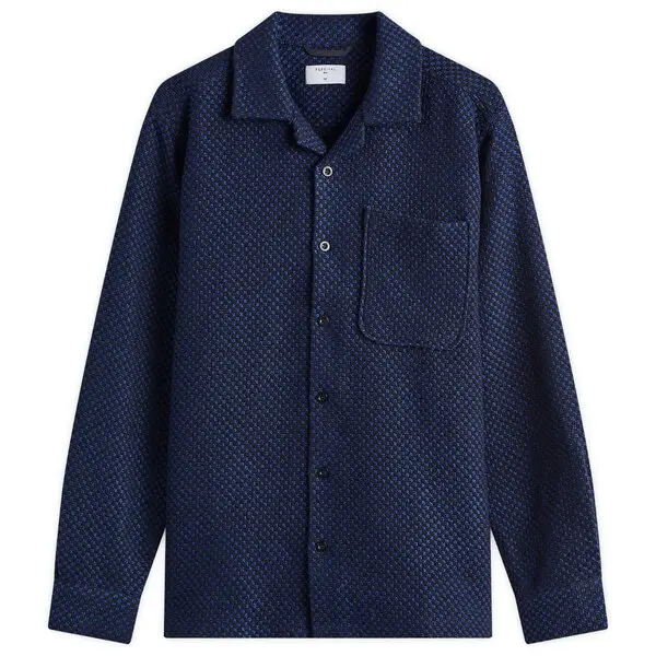 PERCIVAL Signal Ashdown Shirt - Black/navy