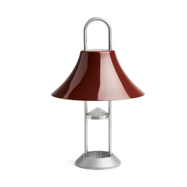 HAY Mousqueton Portable Lamp - Iron Red