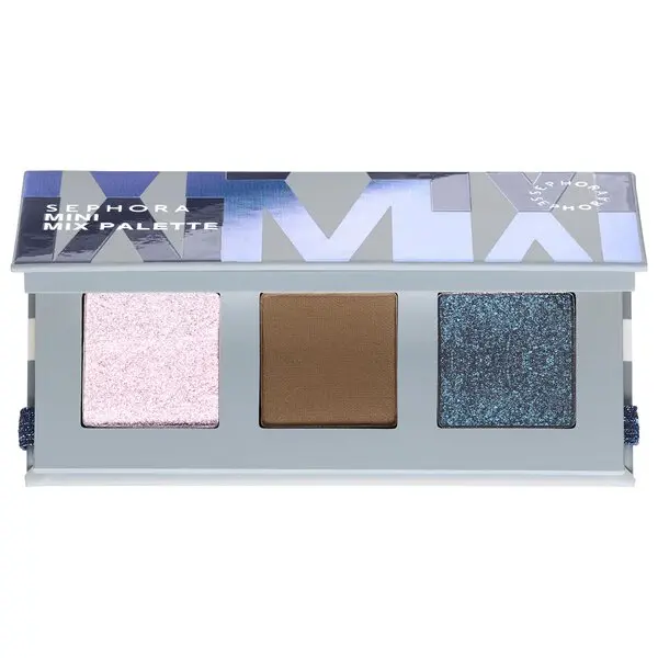 SEPHORA COLLECTION Mini Mix Eyeshadow Palette - Daring Blue Dusk