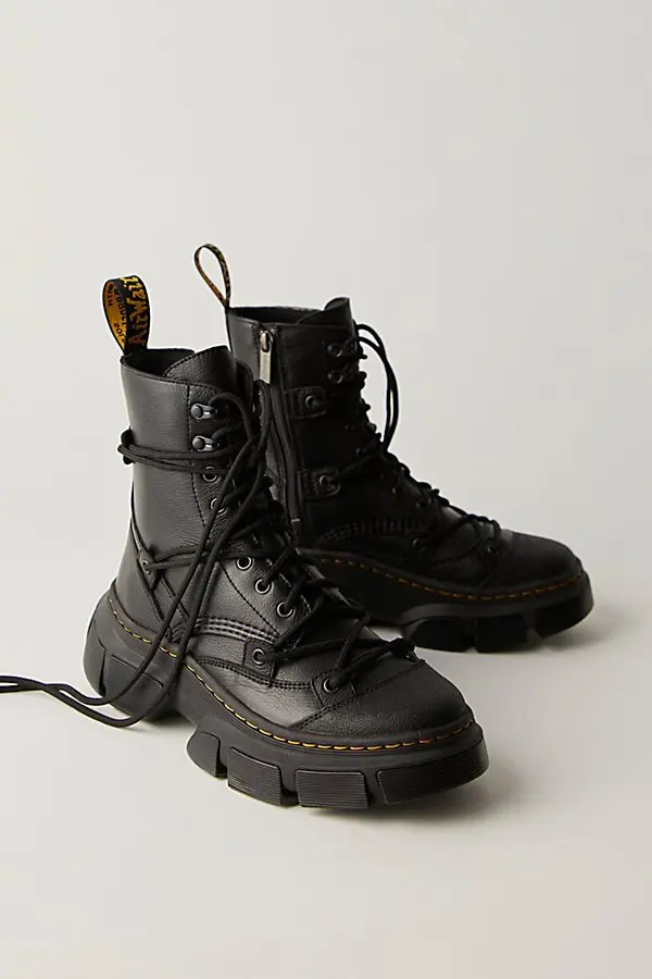 Dr. Martens Dmxl Lace-up Boots - Black | Editorialist