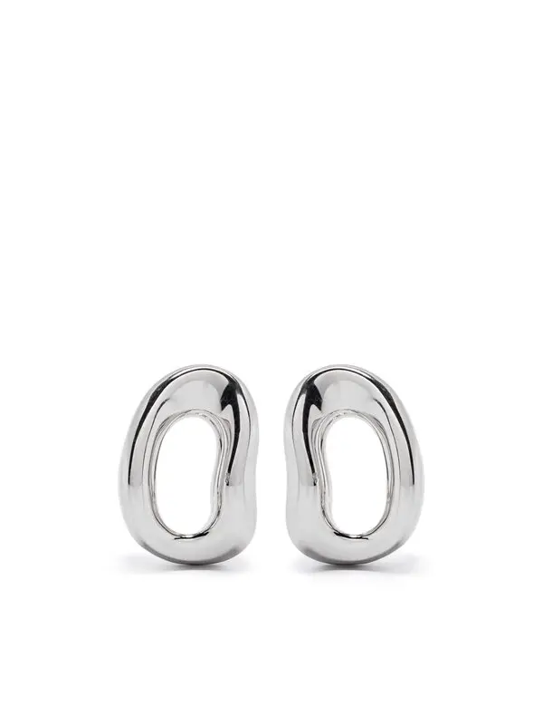 Charlotte Chesnais Shima Earrings - Silver