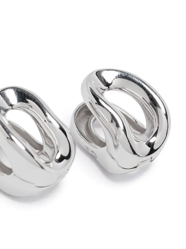 Charlotte Chesnais Shima Earrings - Silver
