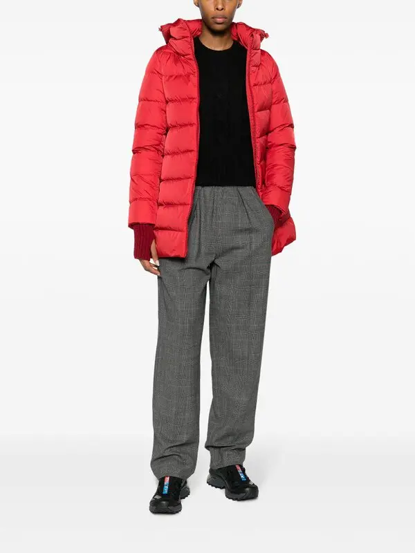 Herno Chamonix A-shape Padded Coat - Red