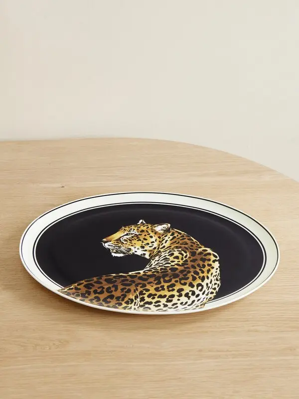 Dolce & Gabbana Printed Porcelain Platter