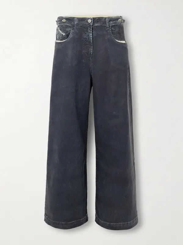 Attico Coated Boyfriend Jeans