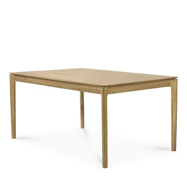 ETHNICRAFT Bok Dining Table, 55 X 35 - Oak Natural