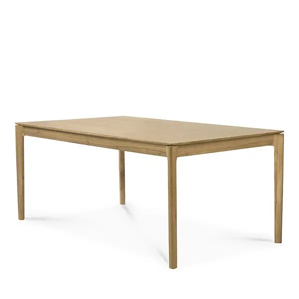 ETHNICRAFT Bok Dining Table, 63 X 32 - Oak Natural