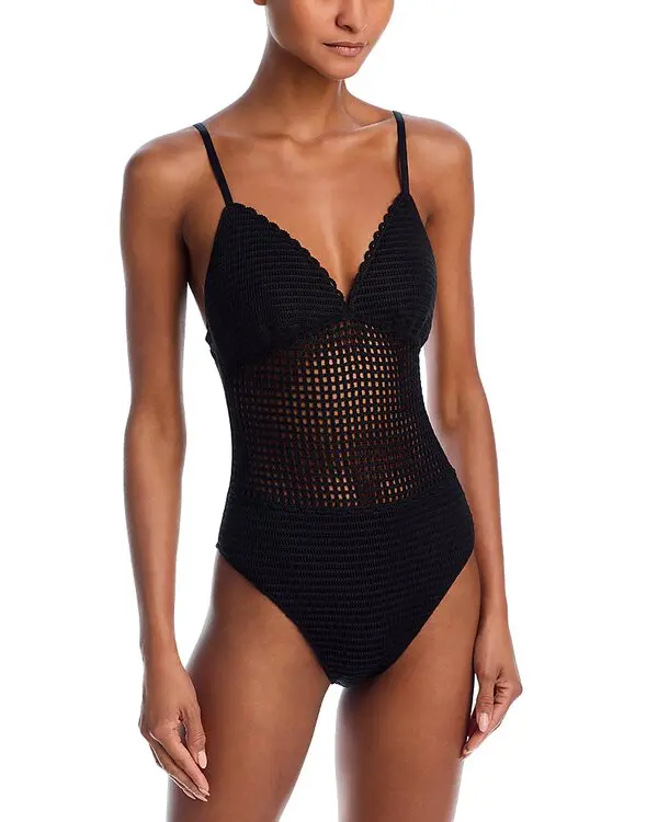 Kobi Halperin Everleigh One Piece Swimsuit - Black