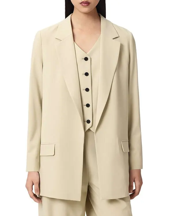 ALLSAINTS Aleida Tri Blazer - Haze Green