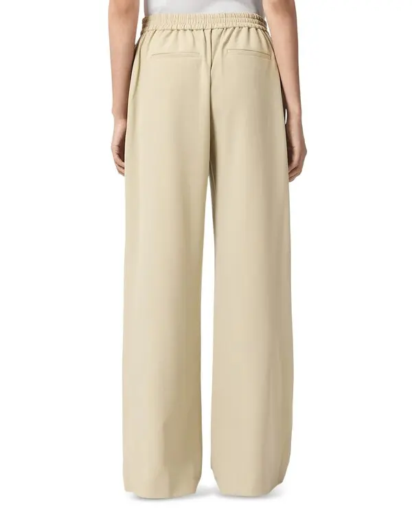 ALLSAINTS Aleida Wide Leg Trousers - Haze Green