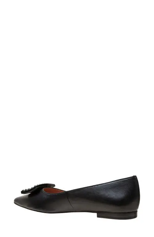 Linea Paolo Nolene Pointed Toe Flat - Black