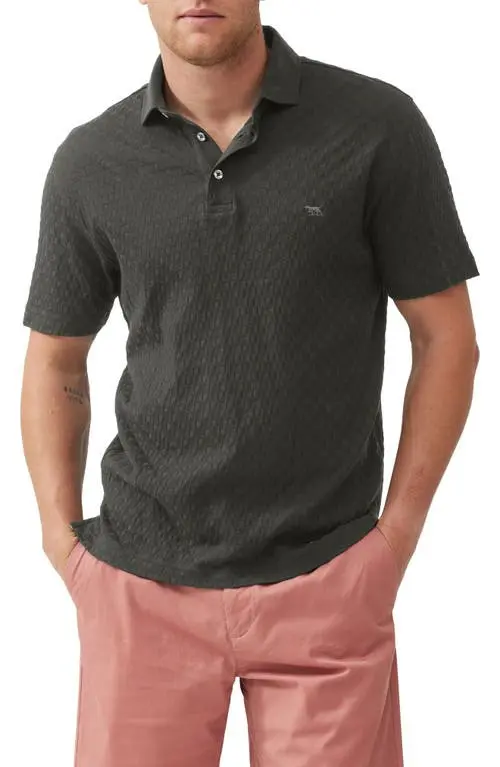 Rodd & Gunn Huntsbury Texture Polo - Olive