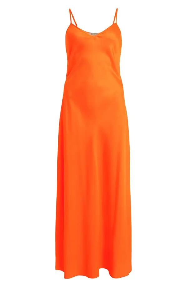 ALLSAINTS Bryony Slipdress - Zesty Orange