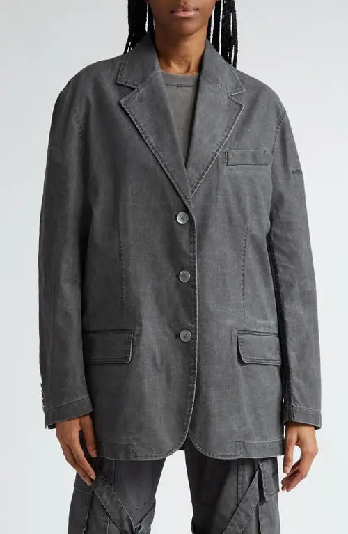 Acne Studios Juylie Cotton Canvas Blazer