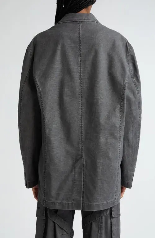 Acne Studios Juylie Cotton Canvas Blazer