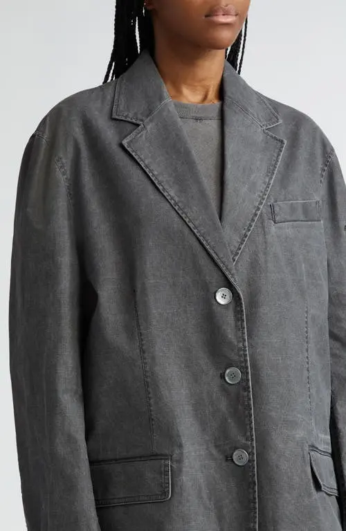 Acne Studios Juylie Cotton Canvas Blazer