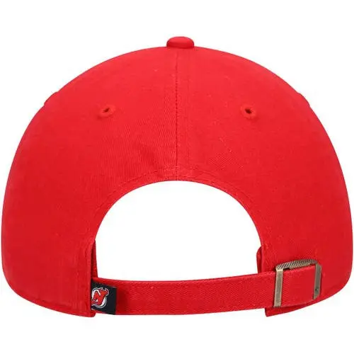'47 New Jersey Devils Clean Up Logo Adjustable Hat