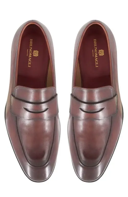 Bruno Magli Maioco Penny Loafer - Cafe