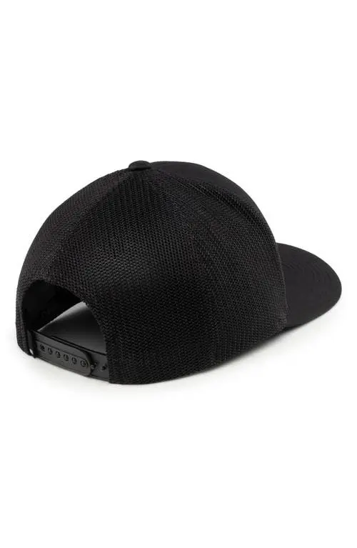Travis Mathew The Patch Floral Baseball Cap - Black