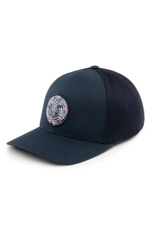 Travis Mathew The Patch Floral Baseball Cap - Blue Nights