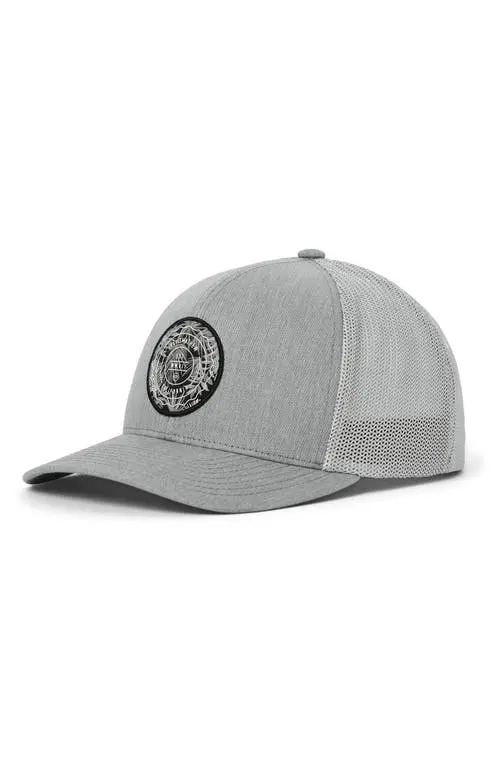 Travis Mathew The Patch Floral Baseball Cap - Heather Grey