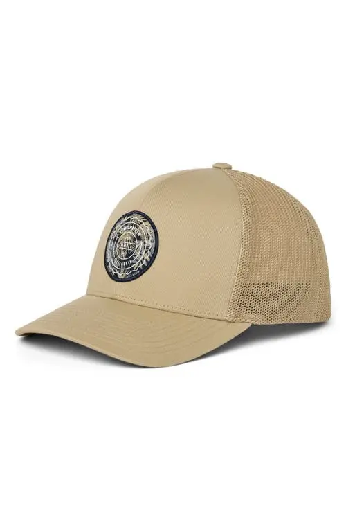 Travis Mathew The Patch Floral Baseball Cap - Weathered Teak