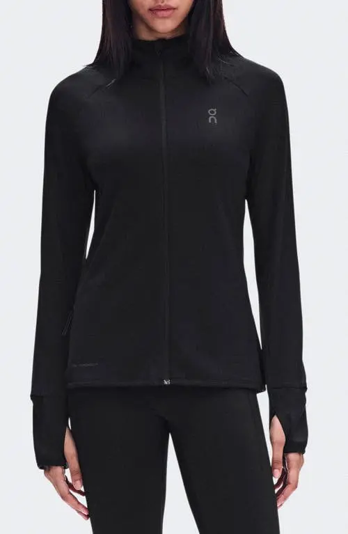 On Climate Zip Hoodie - Black