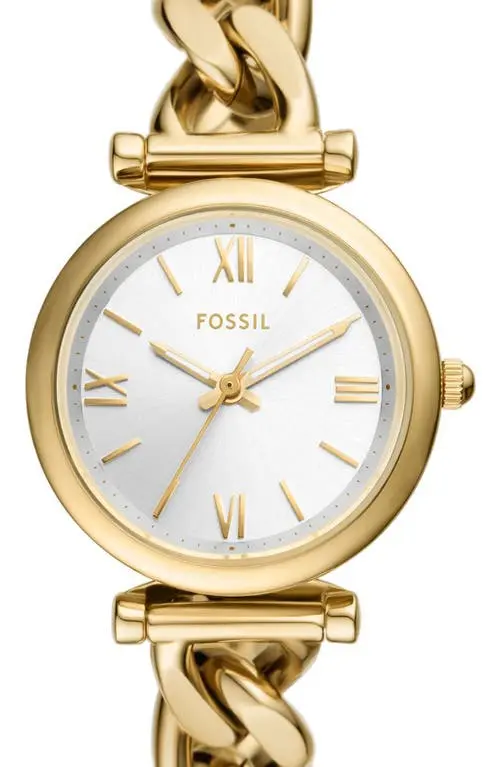 Fossil Carlie Mini Bracelet Watch - Gold