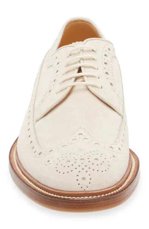 Brunello Cucinelli Longwing Derby - Off White