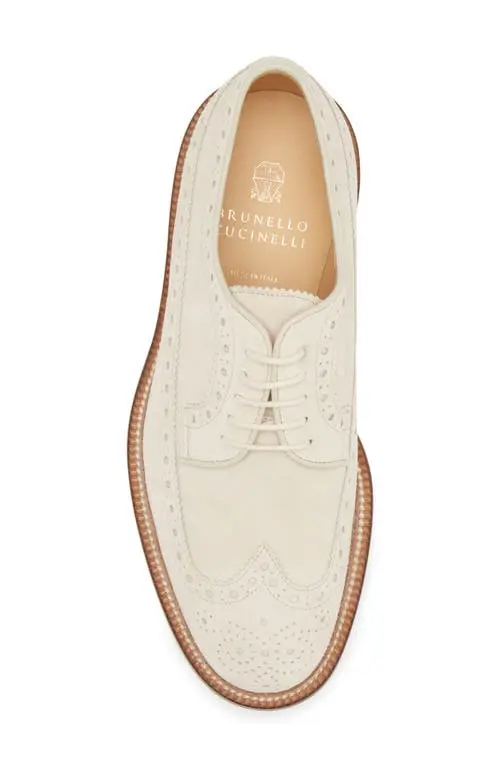 Brunello Cucinelli Longwing Derby - Off White
