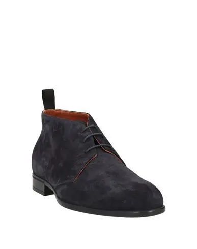 DOUCAL'S Leather Ankle Boots - Blue
