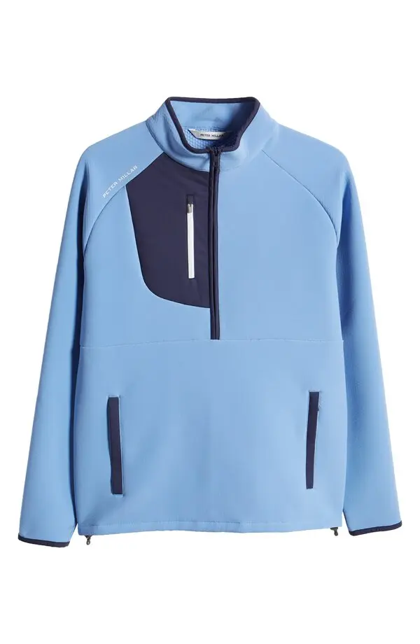 Peter Millar Galeforce Water Resistant Half Zip Jacket