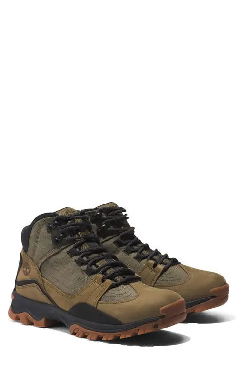 Timberland Mt. Maddsen Water-resistant Hiking Boots - Olive