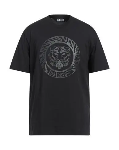 Just Cavalli T-shirt Size Cotton - Black