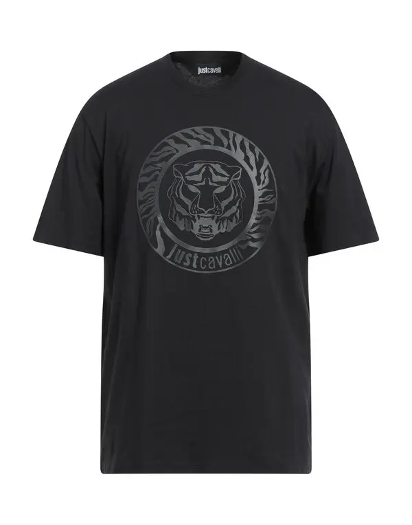 Just Cavalli T-shirt Size Cotton - Black