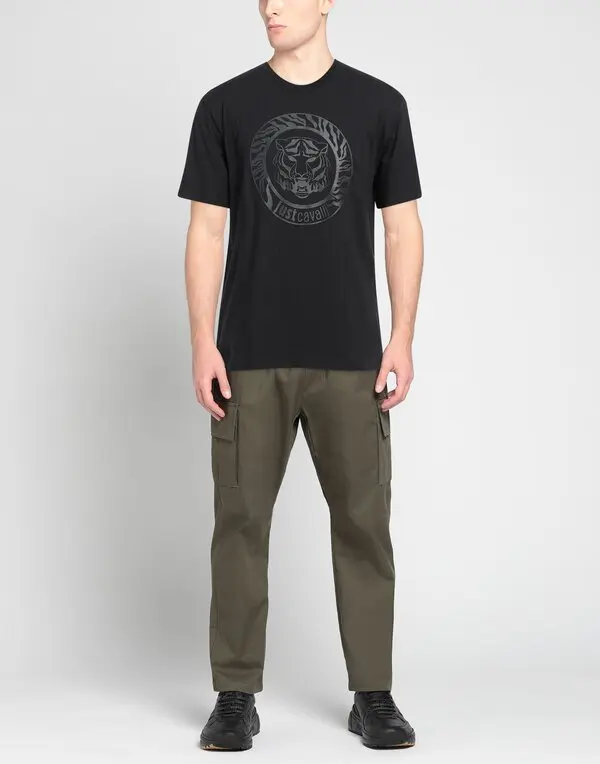 Just Cavalli T-shirt Size Cotton - Black