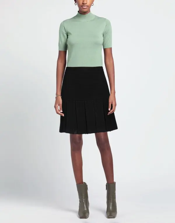 Sandro Mini Skirt Size Cotton, Viscose, Acrylic, Polyamide