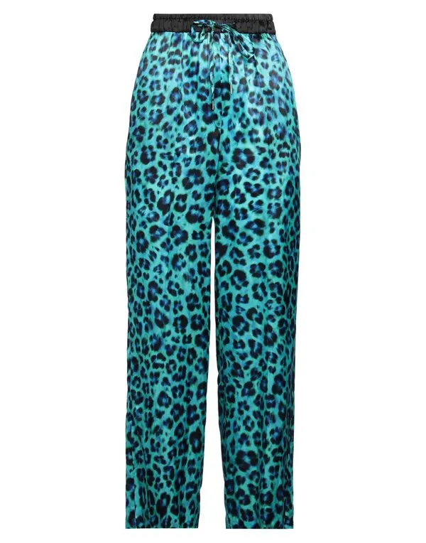 Sandro Leopard-print Wide Leg Pants