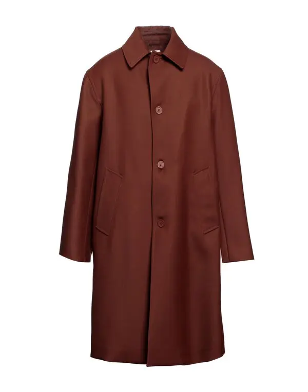 Sandro Single-breasted Coat With Classic Collar