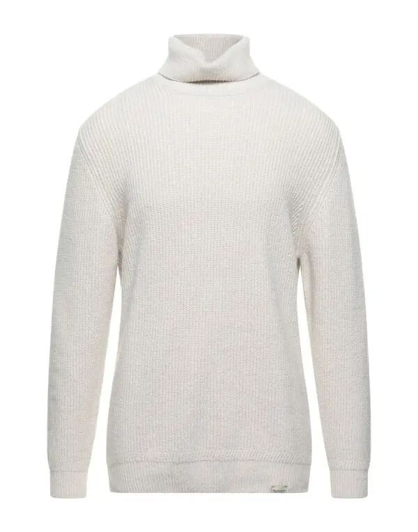 BROOKSFIELD Turtleneck Knit Top - Beige