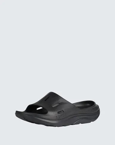 HOKA® U Ora Recovery Slide 3 Sandals Size Rubber