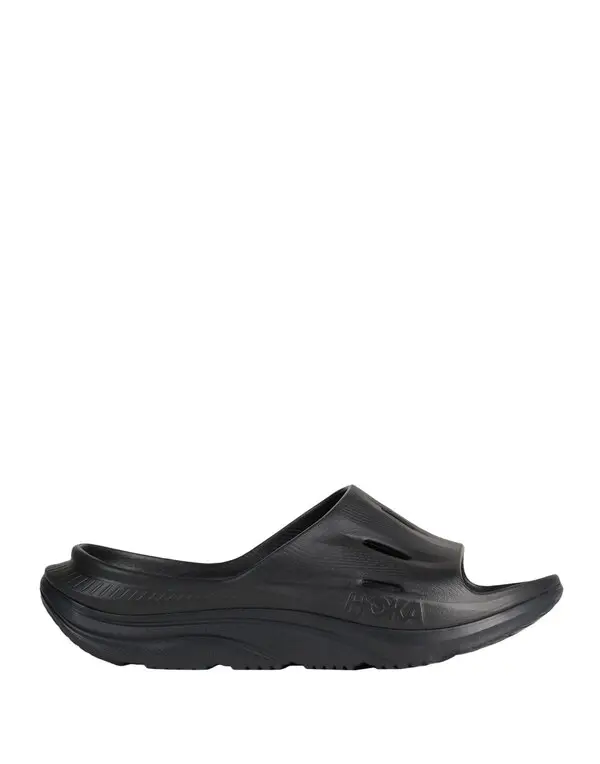 HOKA® U Ora Recovery Slide 3 Sandals Size Rubber
