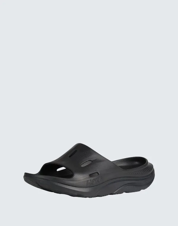 HOKA® U Ora Recovery Slide 3 Sandals Size Rubber