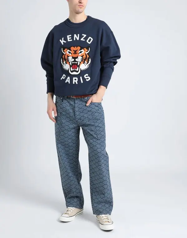 Kenzo Cotton French Terry Logo Sweatshirt
