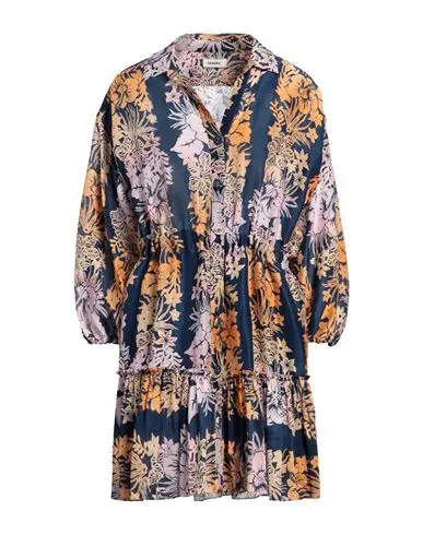 Sandro Mini Floral-print Shirt Dress