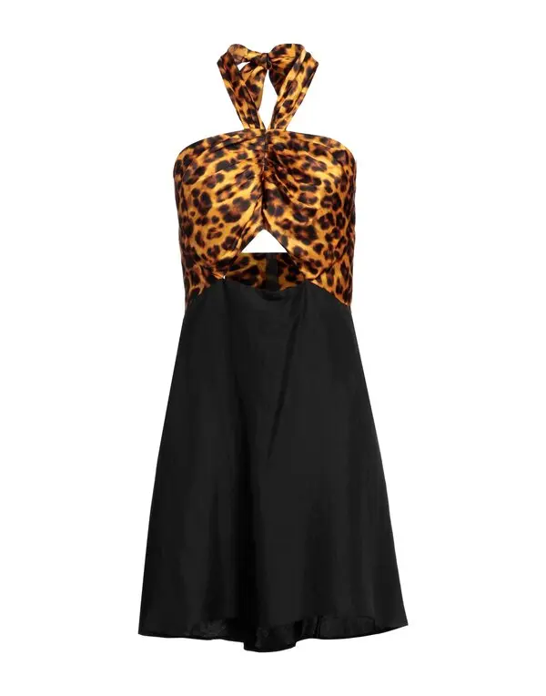 Sandro Mini Flared Halterneck Dress